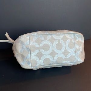 Coach | Bags | Sparkly Silver Coach Bag | Poshmark